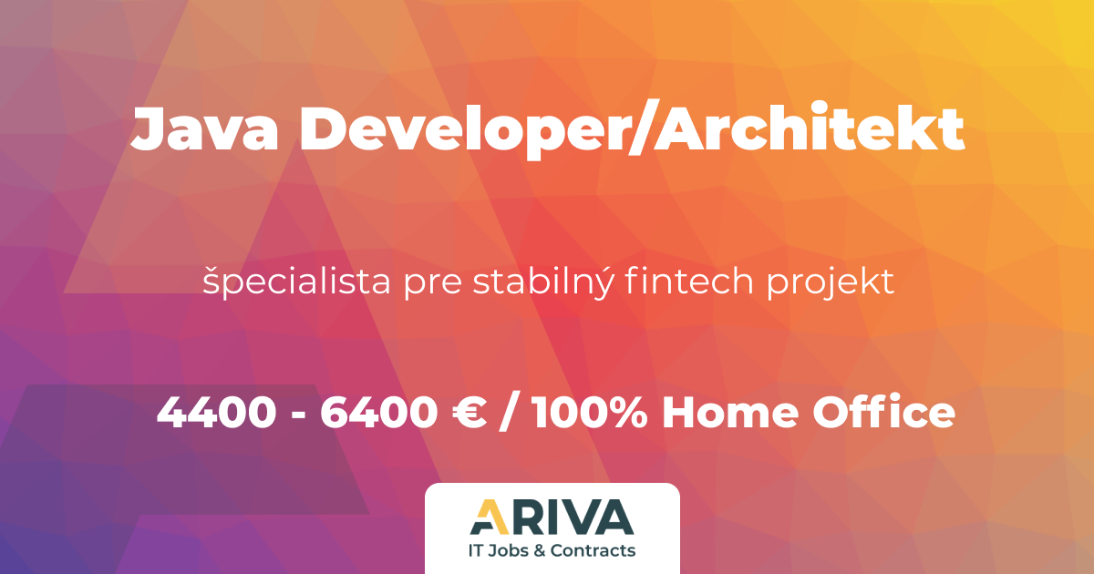 Java Developer/Architekt | ARIVA