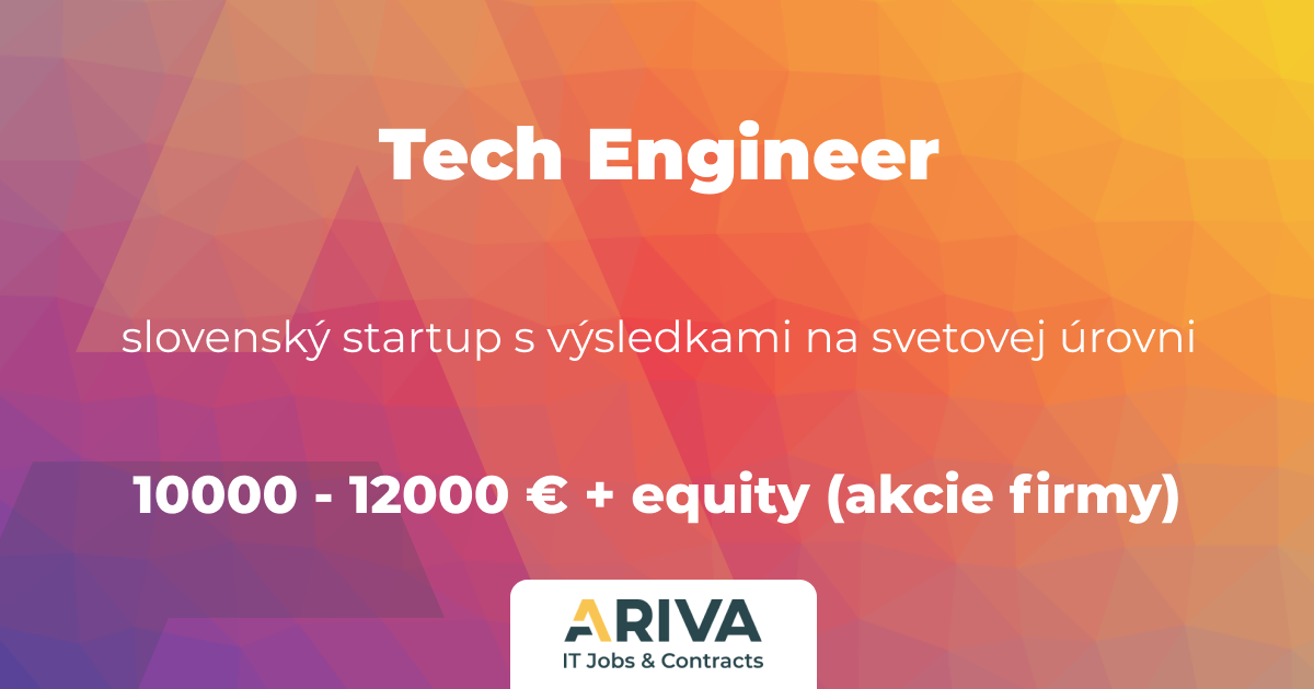 Tech Engineer | ARIVA