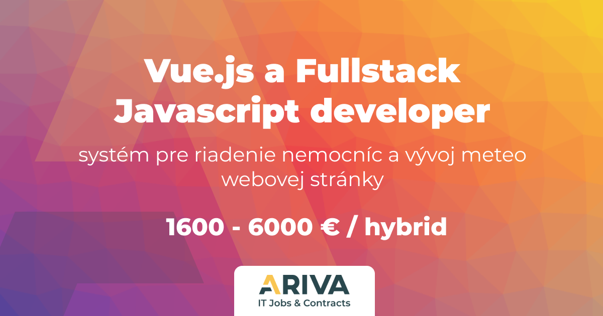 Vuejs A Fullstack Javascript Developer Ariva